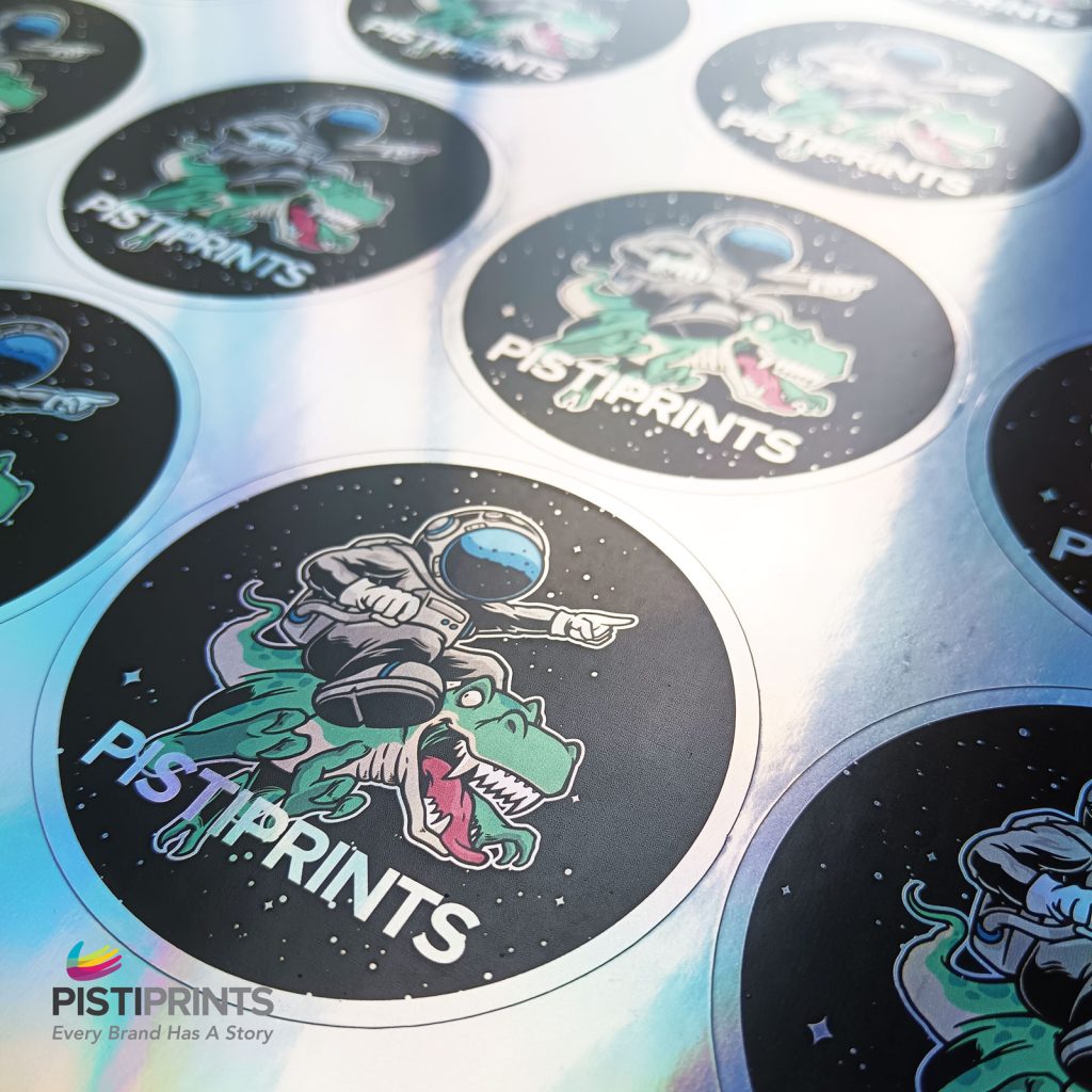 Hologram Label Stickers - Pisti Prints