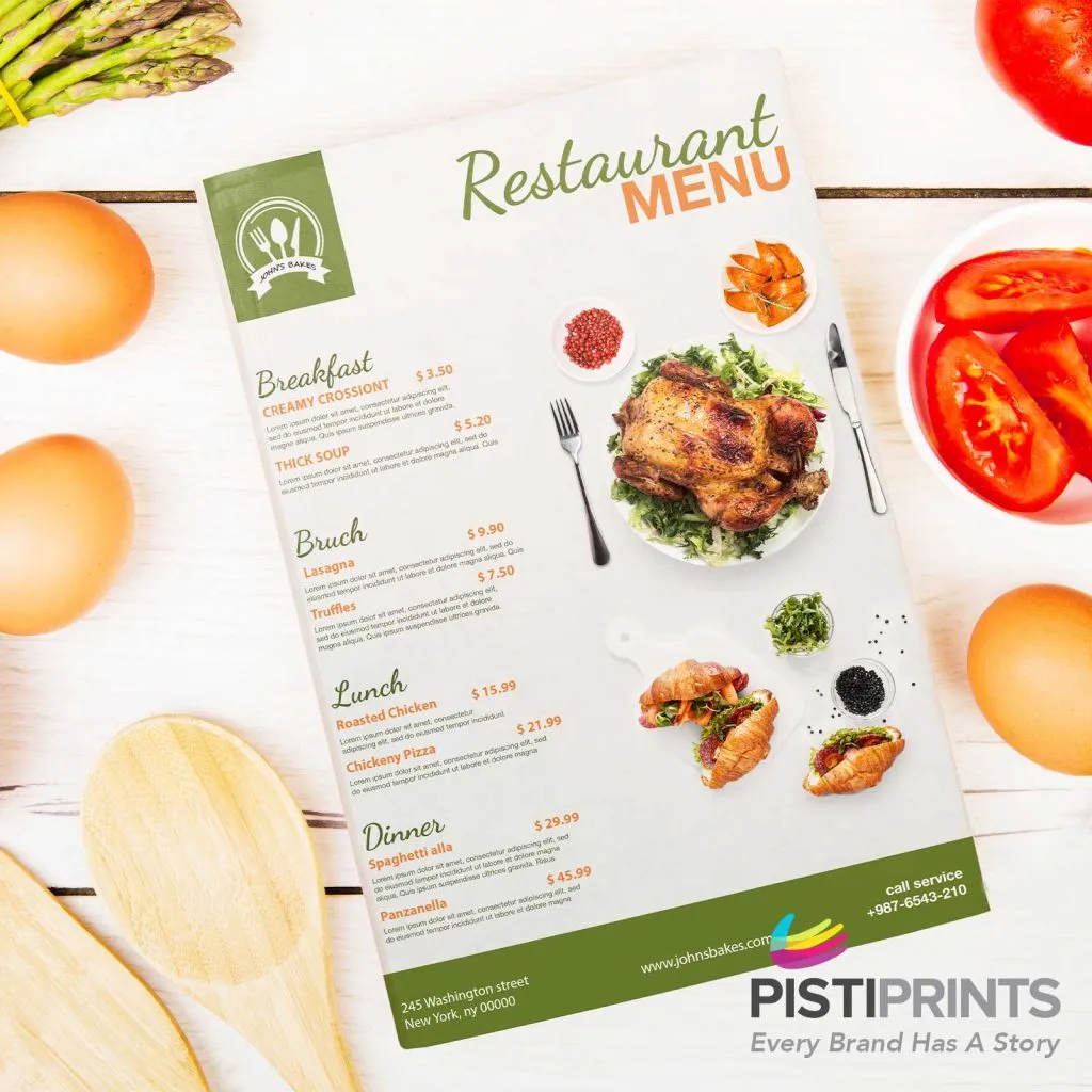 Menu Books - Pisti Prints