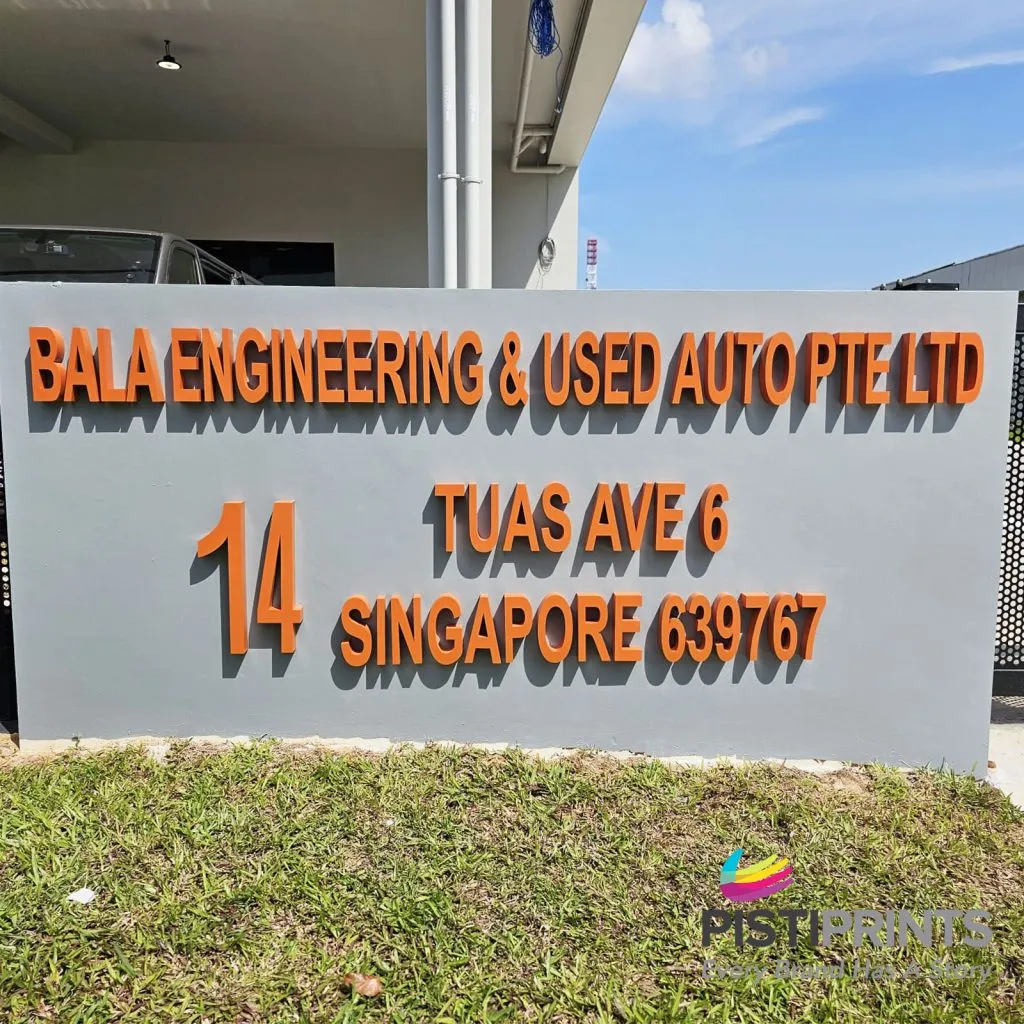 Weatherproof Custom Outdoor Signage with Quick Turnaround